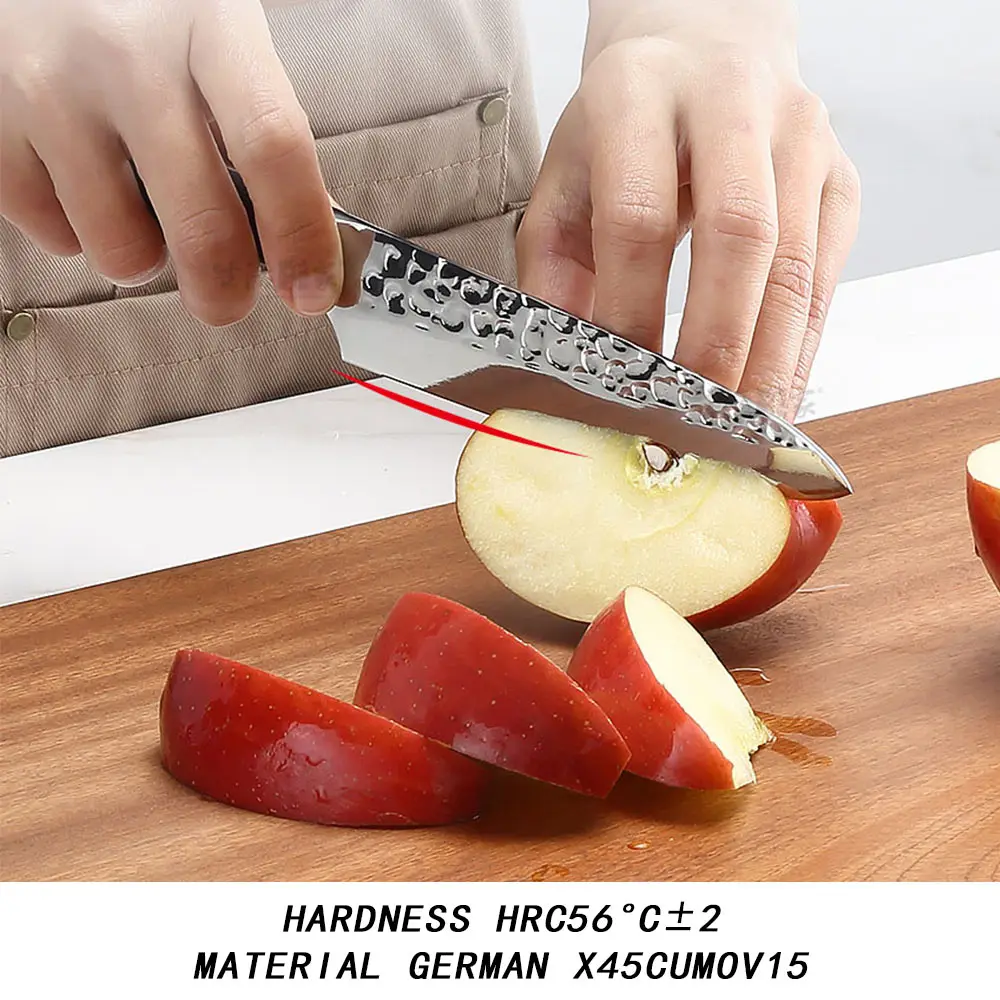 German Stainless Molybdenum Vanadium Steel Chef Knife - Buy Blade Knife ...