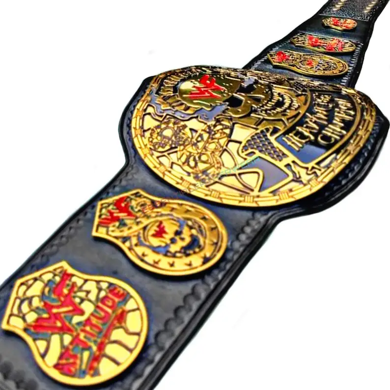 Custom Wwf Championship Belts Wbc Boxing Taekwondo Wrestling Winner ...