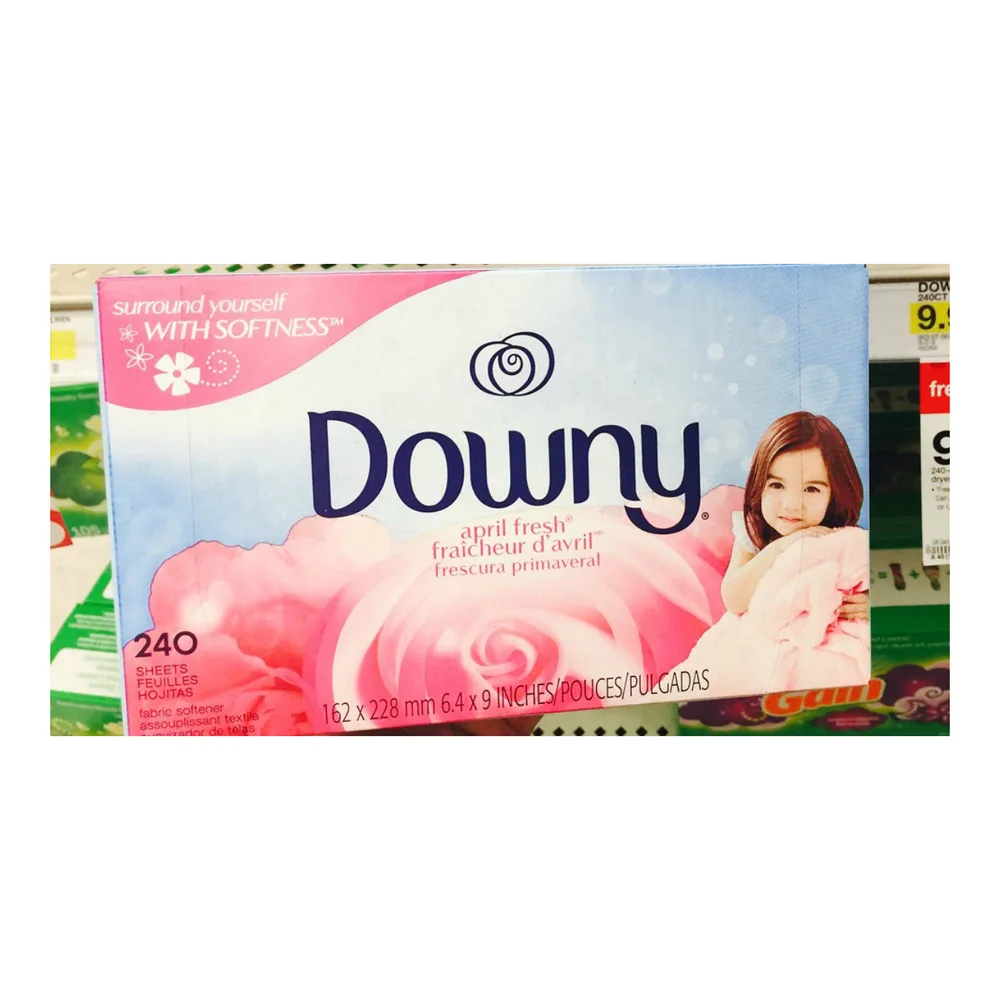 Downy Fabric Softener Dryer Sheets - Fresh & Sustainable
