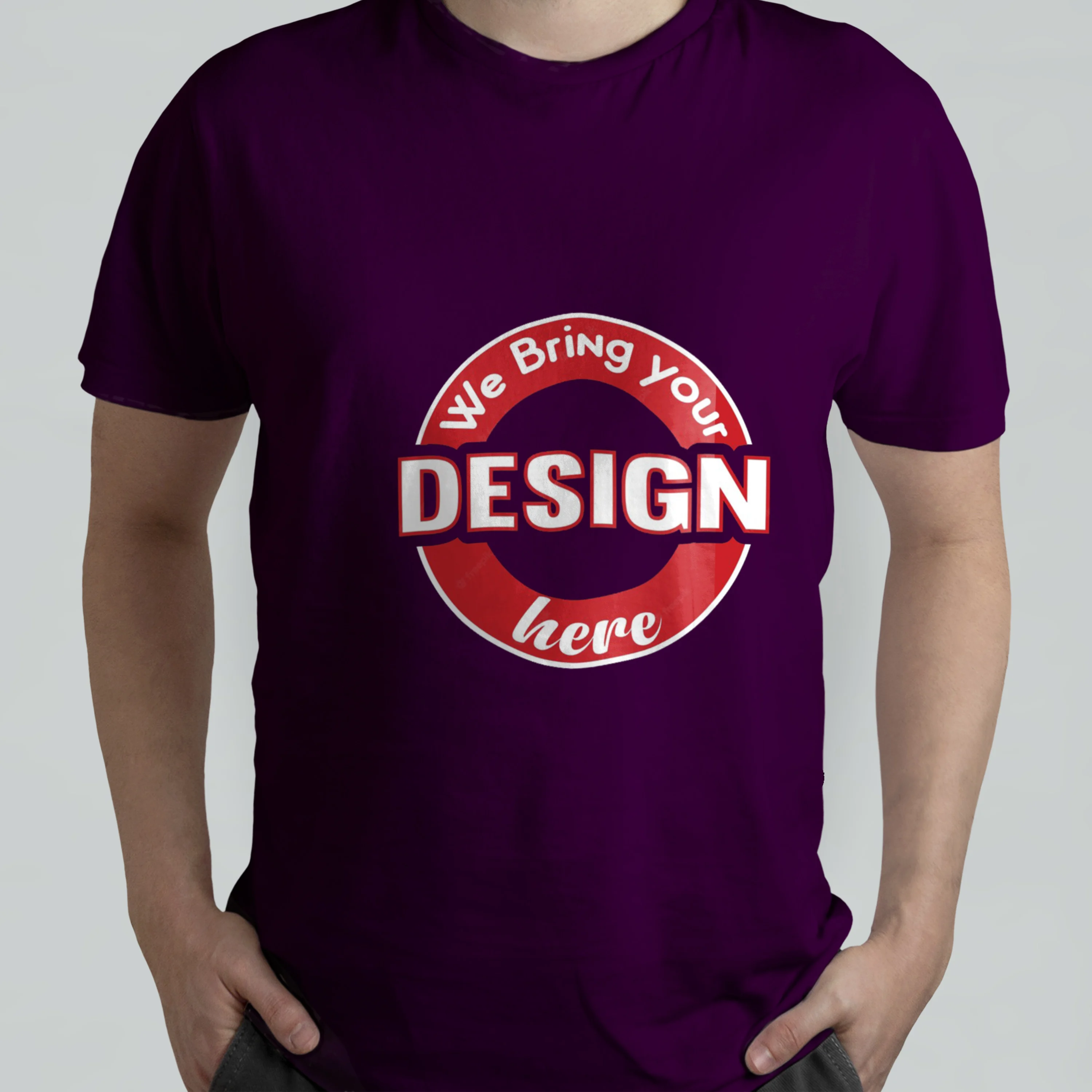 Wholesale Blank T Shirt Custom 100% Cotton T-shirt Printing Logo For ...