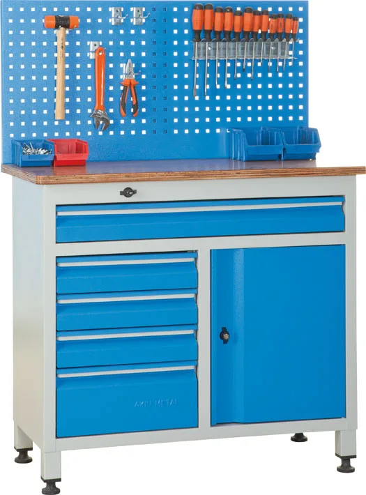 Different Styles Workbench Functional Metal Tool Cabinet Table - Buy ...