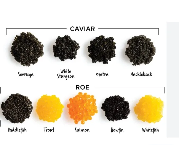 Premium Caviar Roe Canned Fresh Seafood Fish Instant Caviar - Buy Almas ...