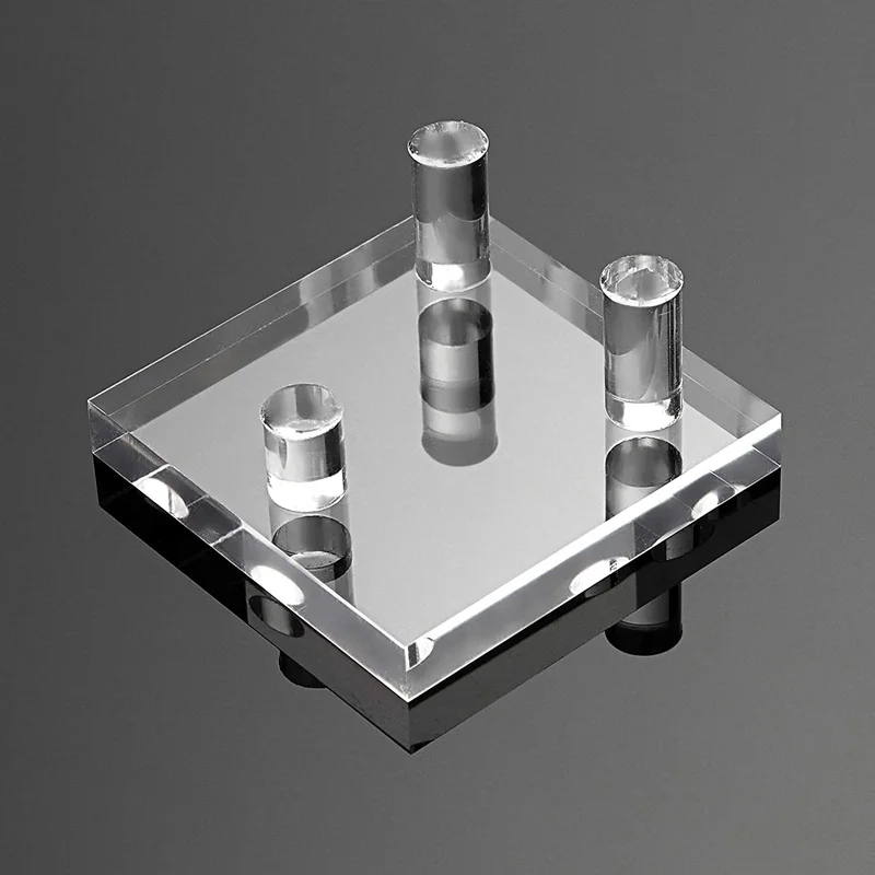 Acrylic Display Stands - Elegant U Shape Holder for Minerals