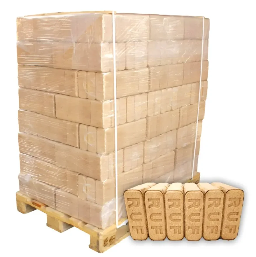 Wooden Briquettes Ruf From Poland Wood Briquettes./ Ruf Wood Briquettes ...