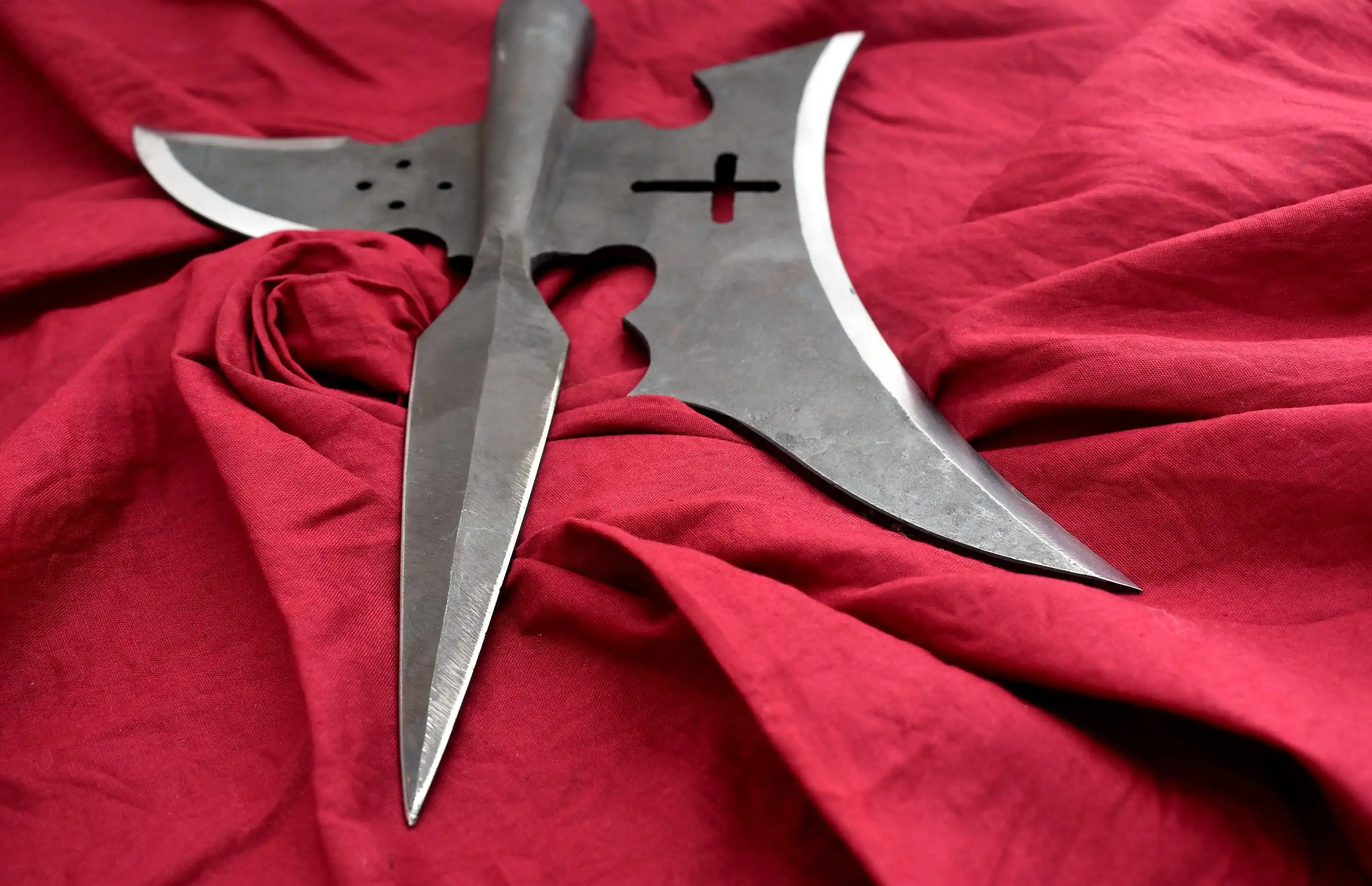 18th Century Medieval Hand Forged Halberd - PEXMO Antiques