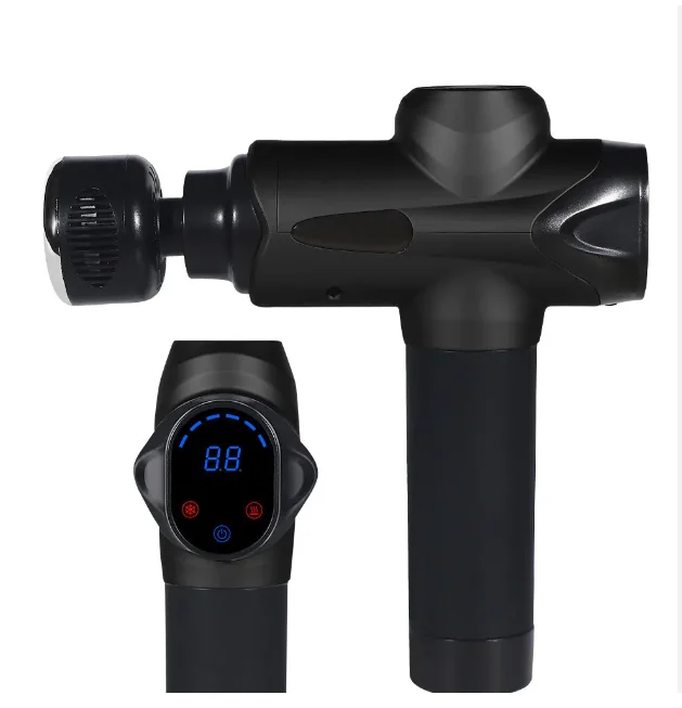 Cheap Massage Gun Led Touch Screen Gym Fitness Vibration Massage Gun