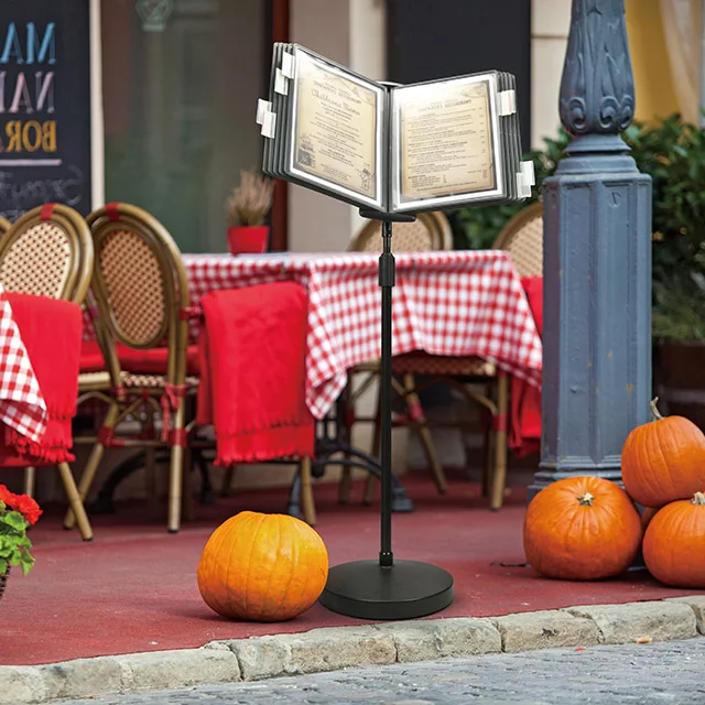 Trifold Presentation Board Catalog Display Rack Floor Stand AIDATA ...