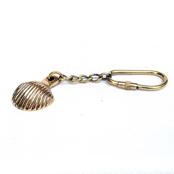 Small Brass Sea Shell Collectible Antique Style Finish Nautical ...