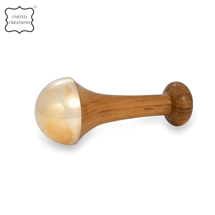 Wholesale 2024 Kansa Wand Massager with Teak Wood Handle