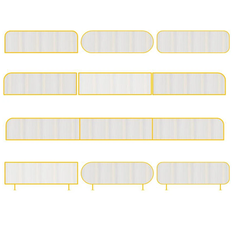 Restaurant Table Partitions - Stainless Steel 304 Cafe Dividers and ...