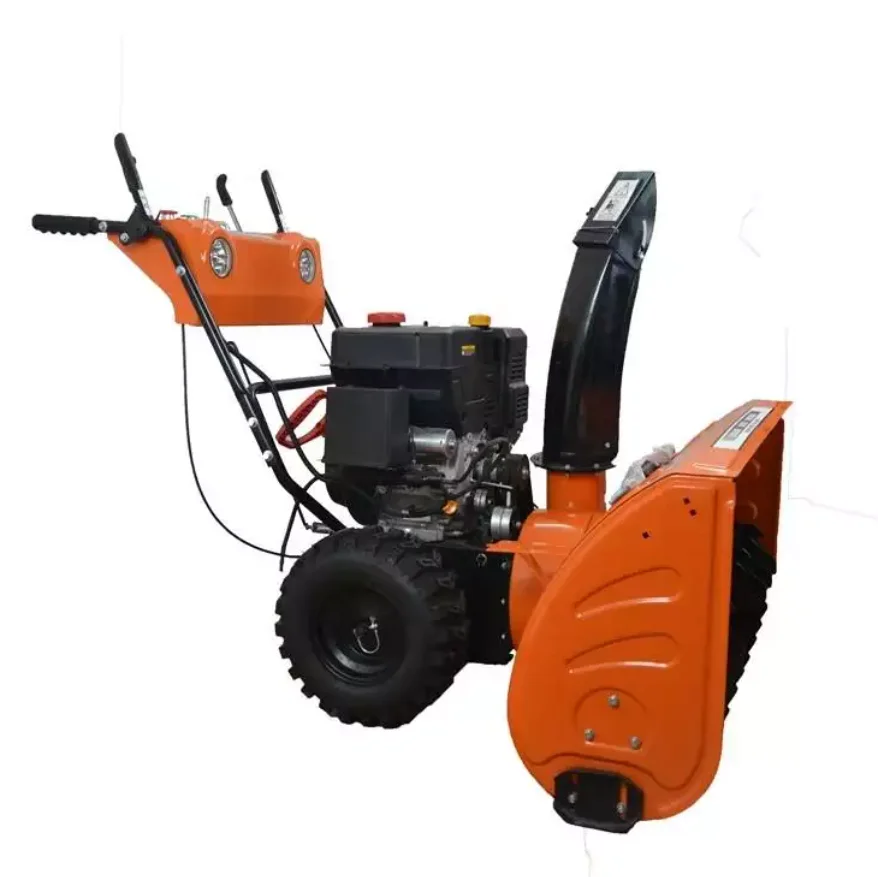 24 Inch Snow Blower Tractor - 6hp Loncin Engine Customizable
