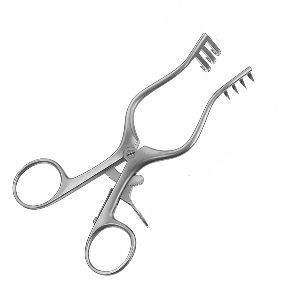 Surgical Grade Weitlaner Retractor Self Retaining 130 Mm 5.18" 3 X 4 Prongs Sharp Surgical ...