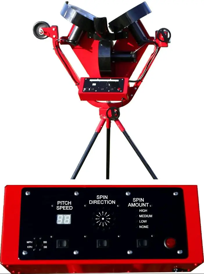 Trusted Supplier Of High Quality Spin Ball Pro 3 Wheel Baseball ...