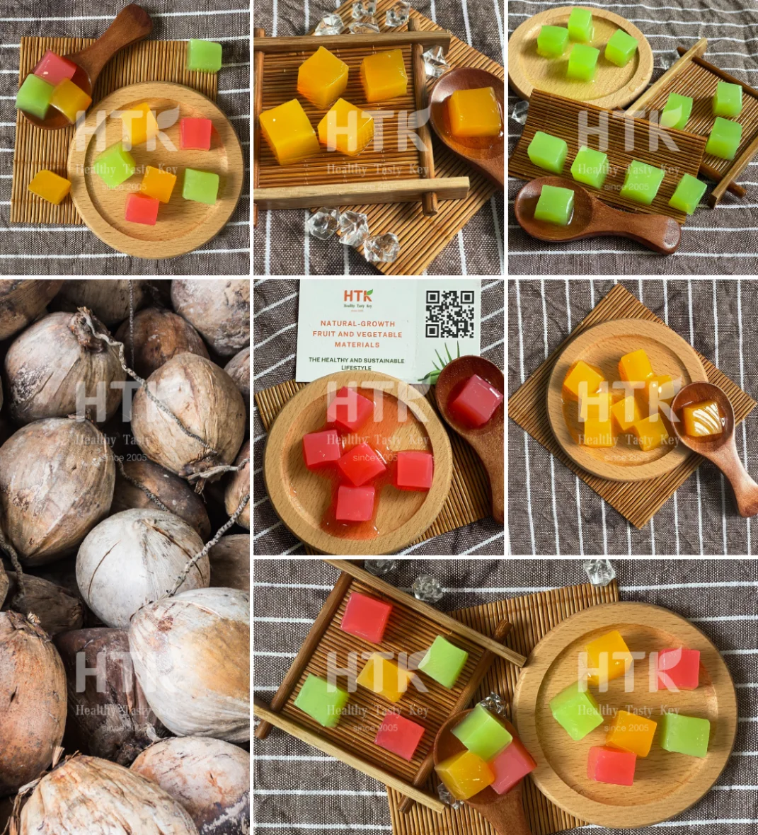 Raw Nata De Coco Coconut Jelly Gel In Mango Syrup Origin In Vietnam ...