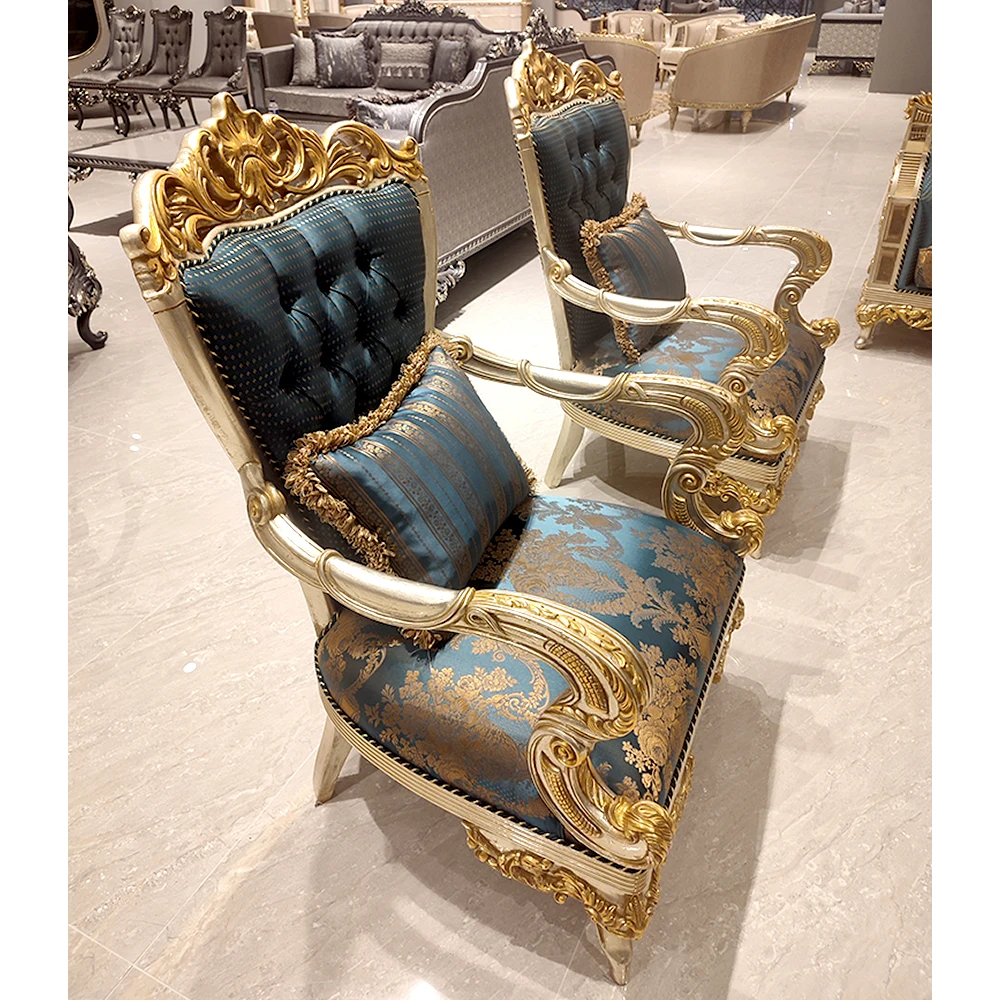 Turkish Luxury Antique Traditional Blue Gold African Classical Green ...