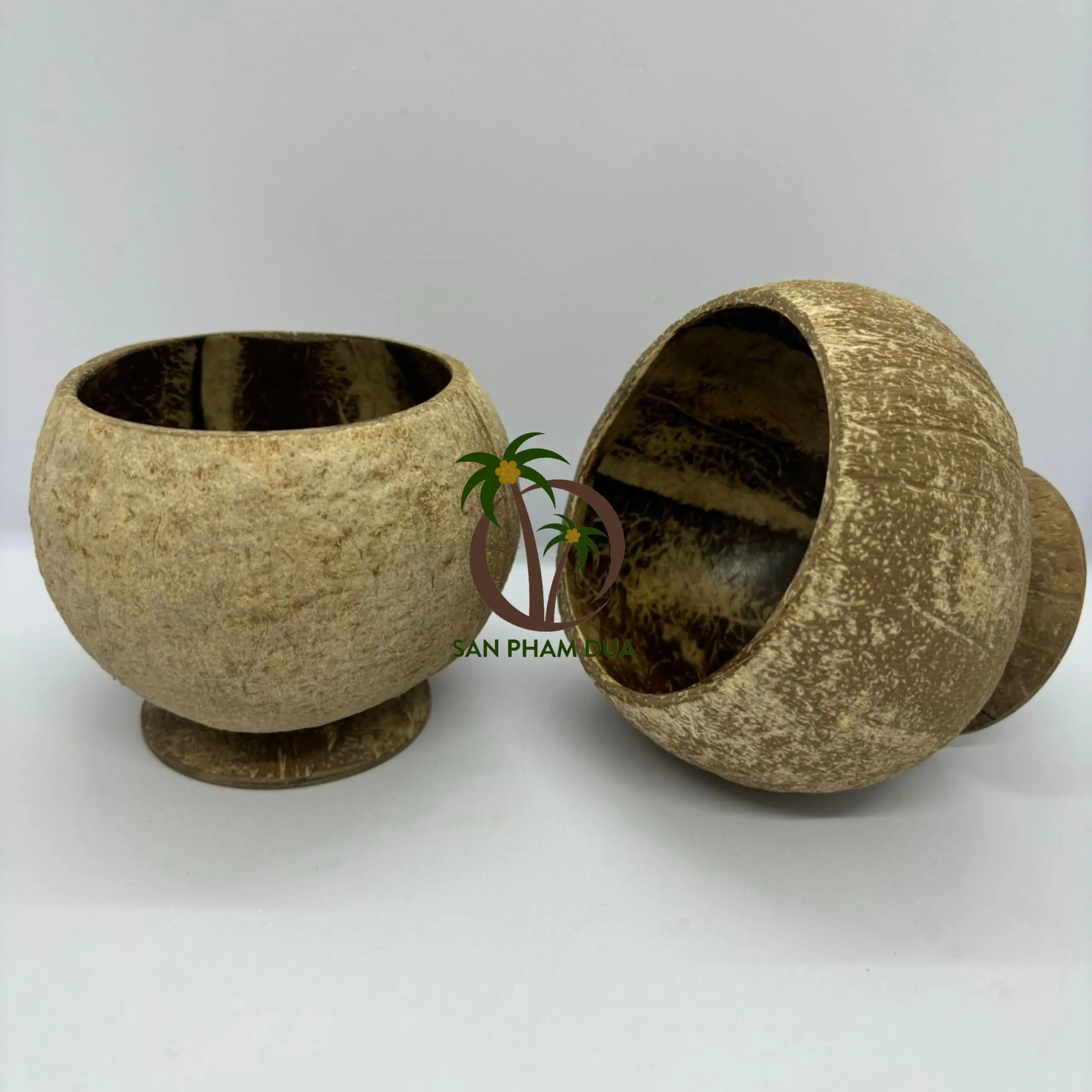 COCONUT SHELL CUP FOR ICE CREAM RESTAURANT/ COCONUT CUPS TEA/ COCONUT ...