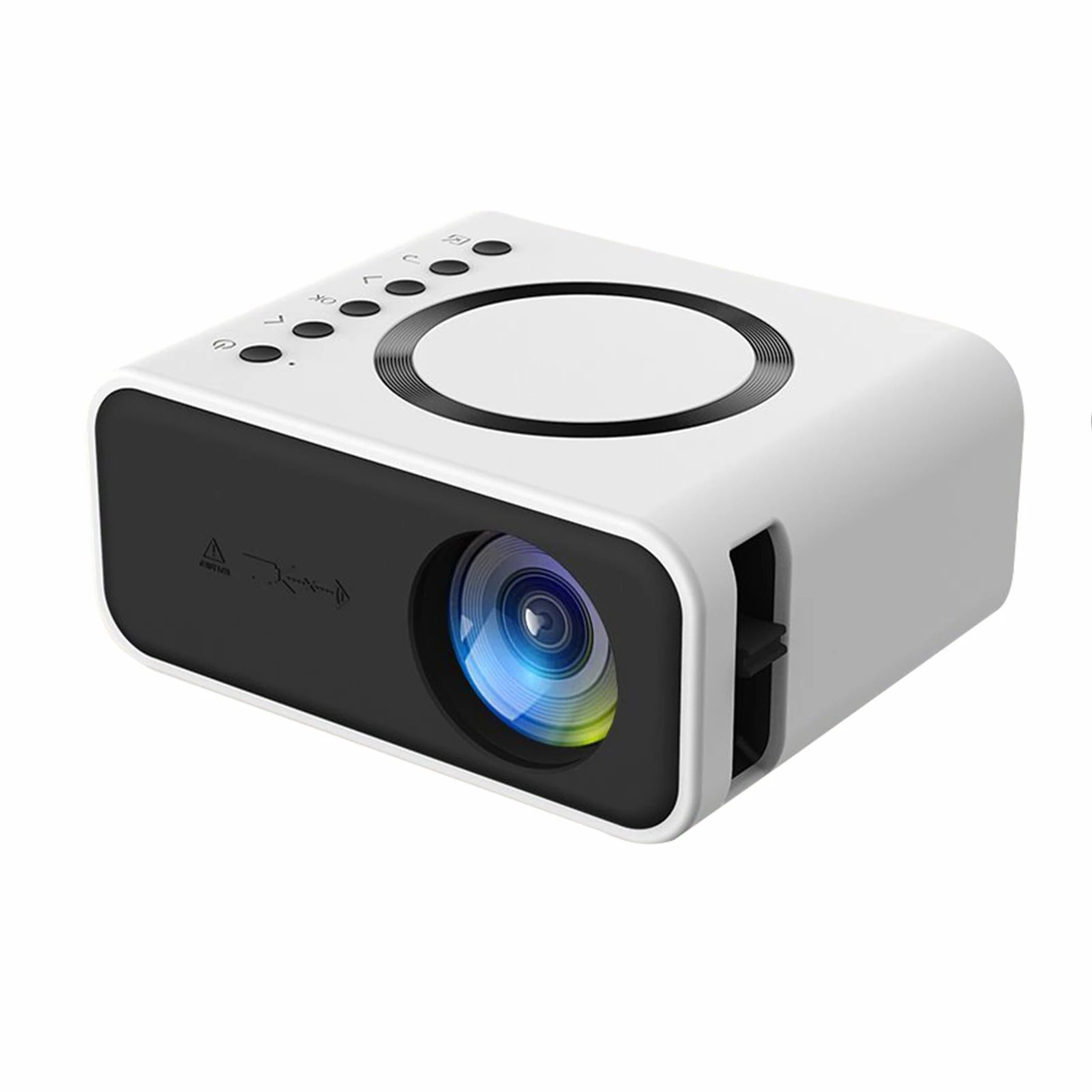 新款yt300家用便携式迷你投影仪发光二极管支持有线无线屏幕镜，适用于安卓ios手机赢得电脑移动投影仪 - Buy Mini ...