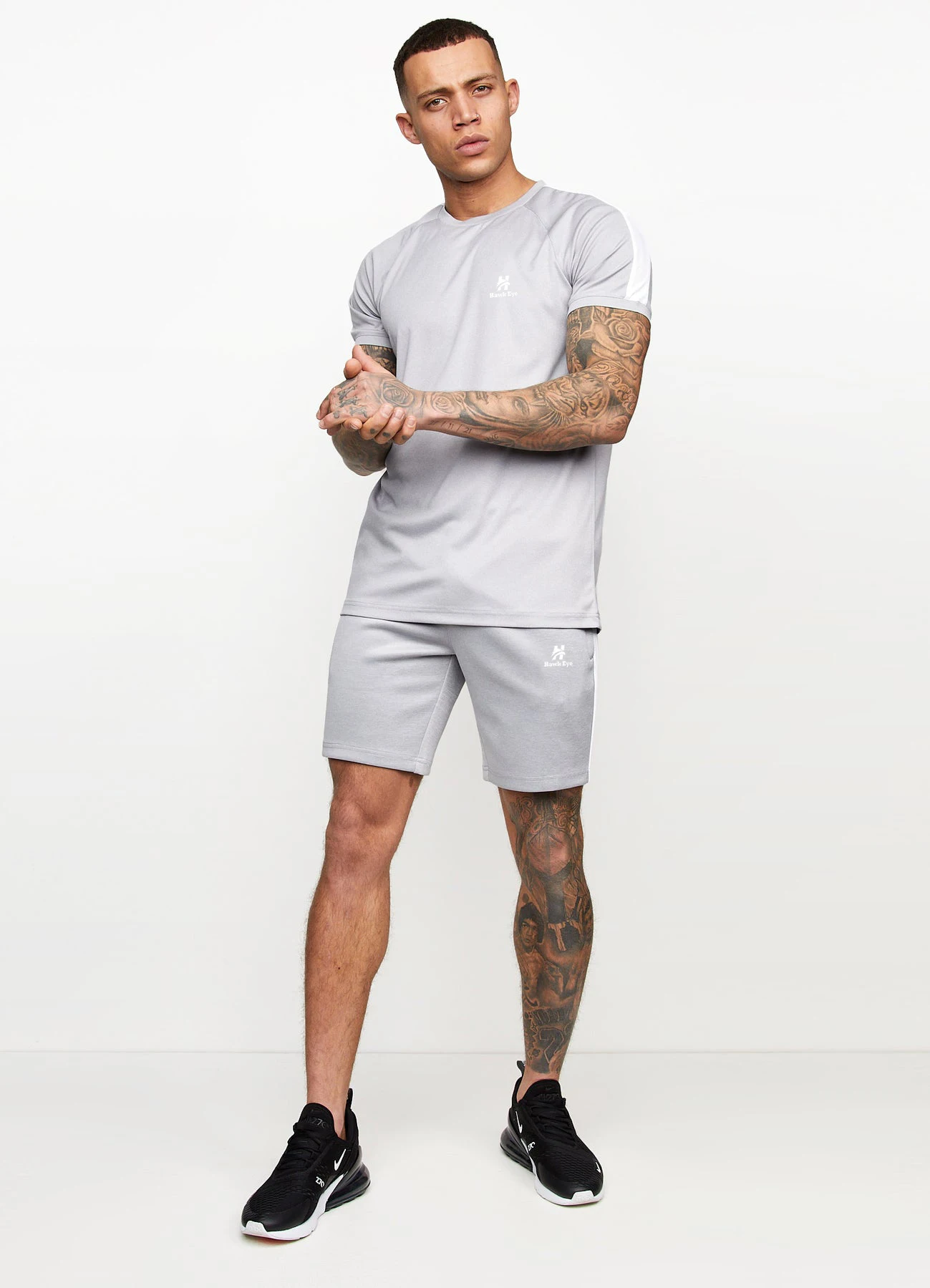 Custom Brand Logo Men's Quick Dry Training Set Breathable Summer Short ...