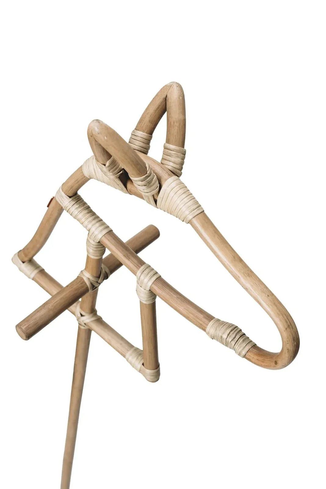 Eco-friendly Rattan Hobby Horse - Perfect for Kids' Fun