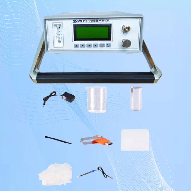 Electric Portable SF6 Gas Analyzer Intelligent SF6 Dew Point Meter with ...