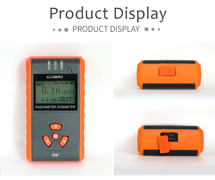 Baxit Portable Radiation Monitor Nuclear Radiation Meter Gamma Detector ...