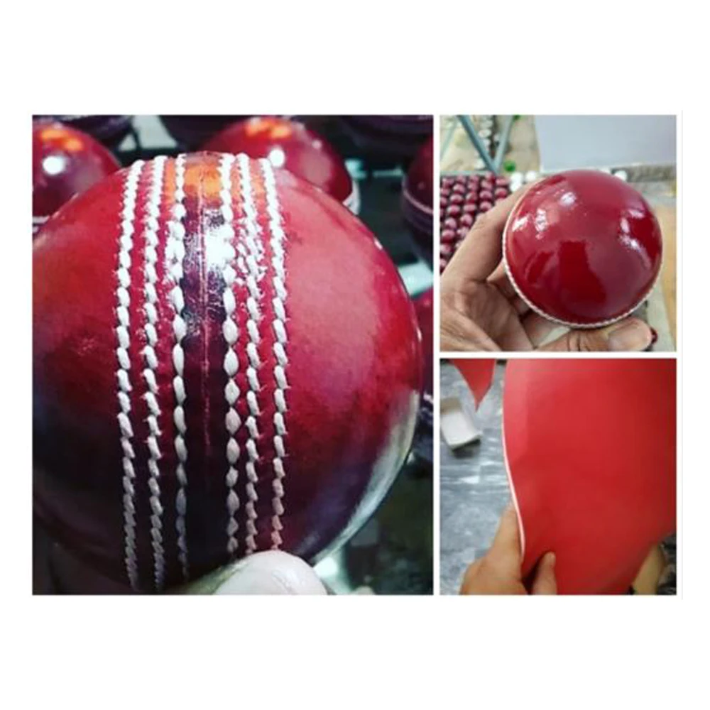Street Play Cricket Equipment Cricket Leather Hard Ball For Bat ...