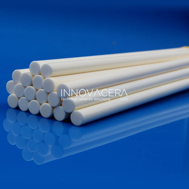 Max 99.8% High Purity Alumina Ceramic Rod - Heat Resistant