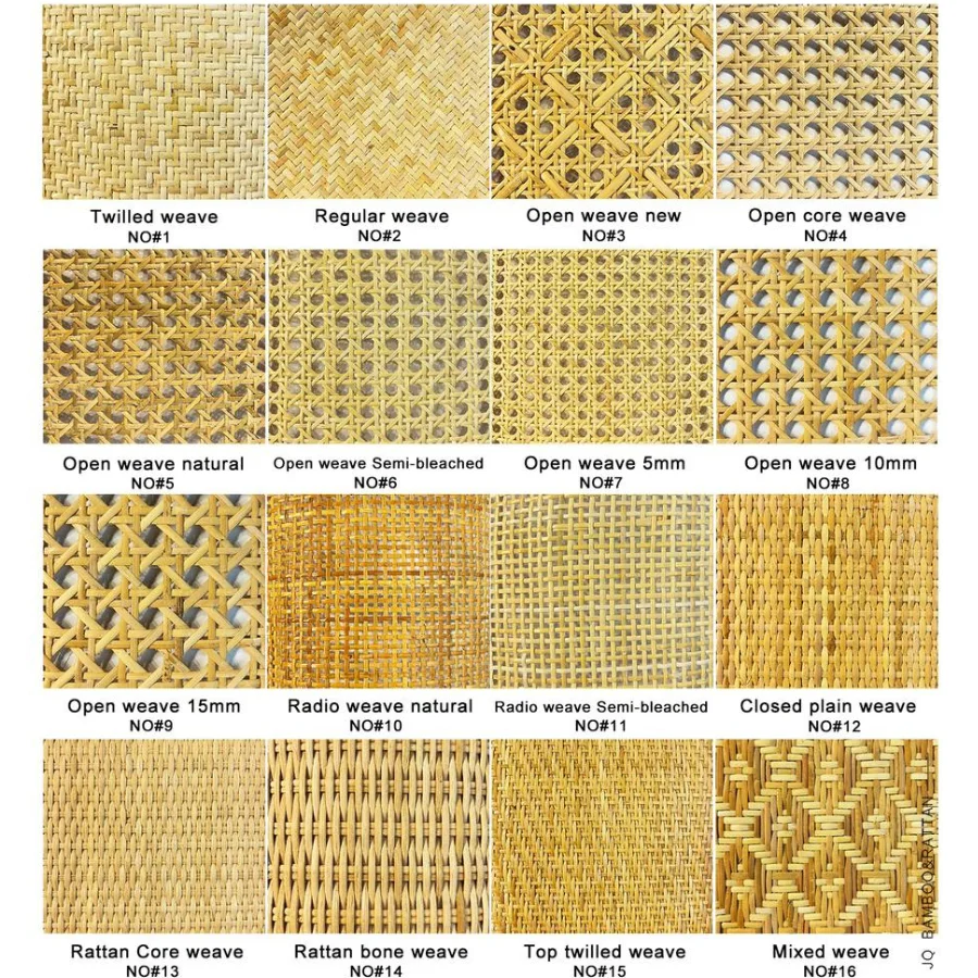 Factory Price Rattan Webbing Rolls Rattan Sheet Fabric Wicker Rattan ...