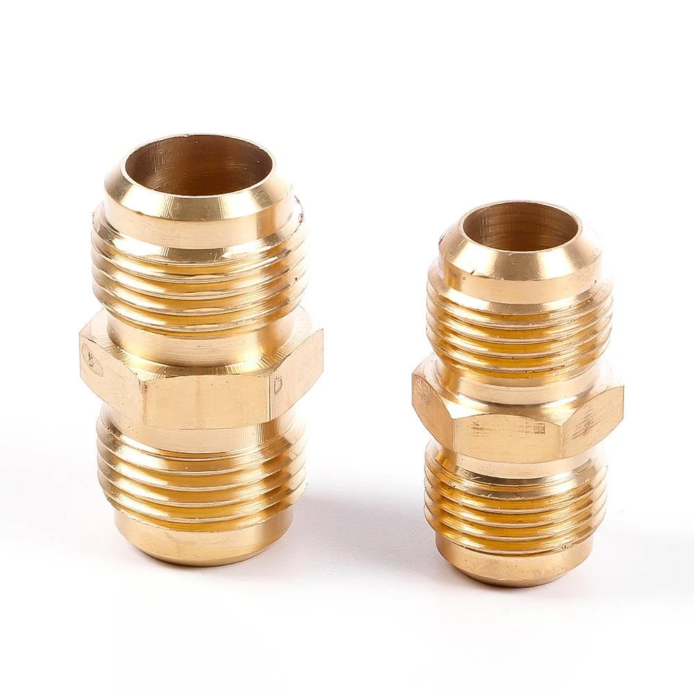 Brass Ferrule Hose Compression Pipe Fittings,Brass Male To Copper ...