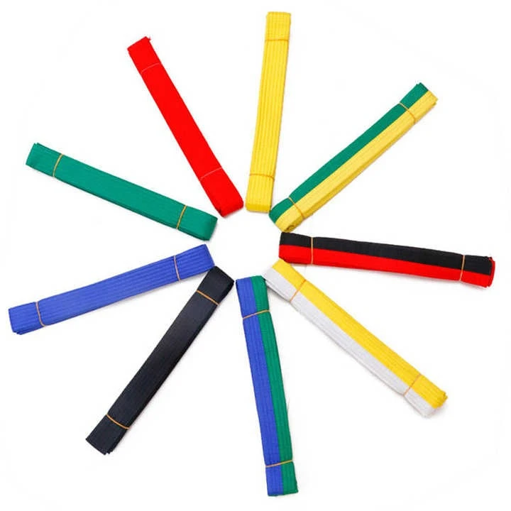 2024 Custom 160cm-360cm Various Colors Durable Belt 100% Cotton Martial ...