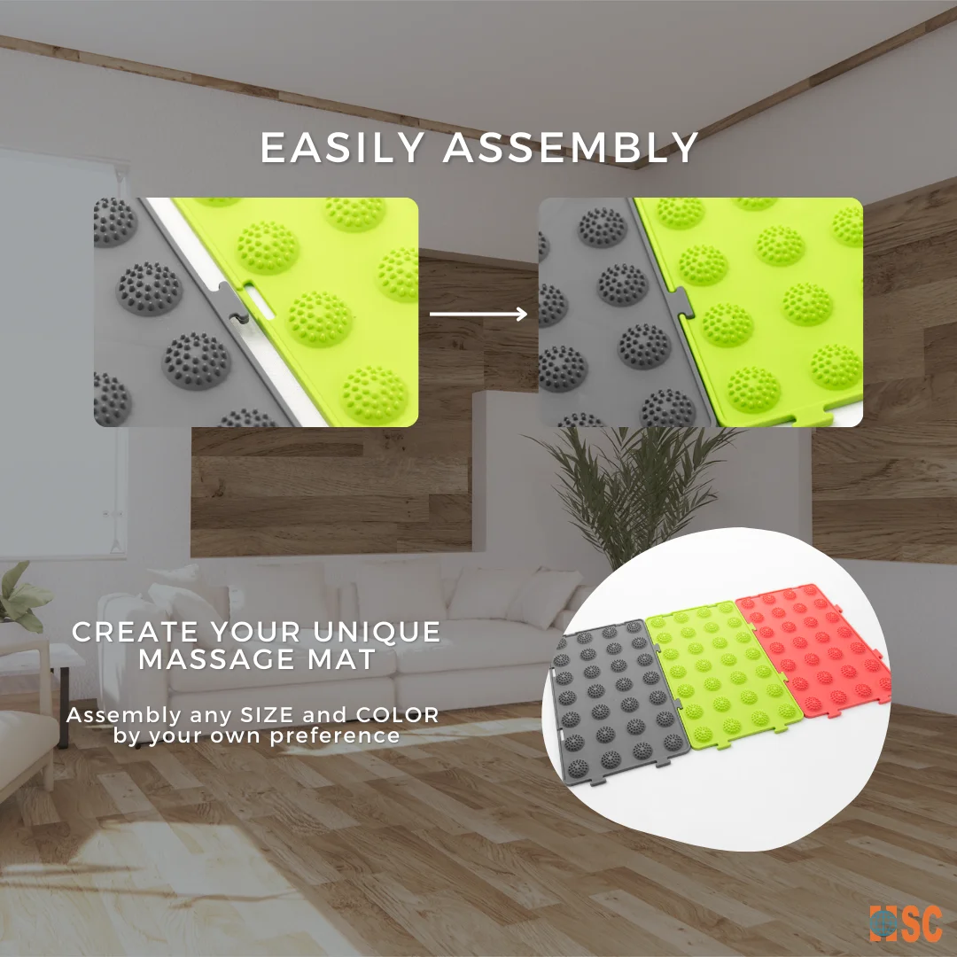 Foot Pain Relieve Foot Massager Mat Pad - Buy Reflexology Foot Massage ...