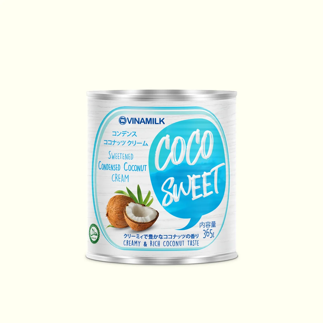 Vinamilk Cocosweet - Sweetened Condensed Coconut Milk - Dairy Free ...