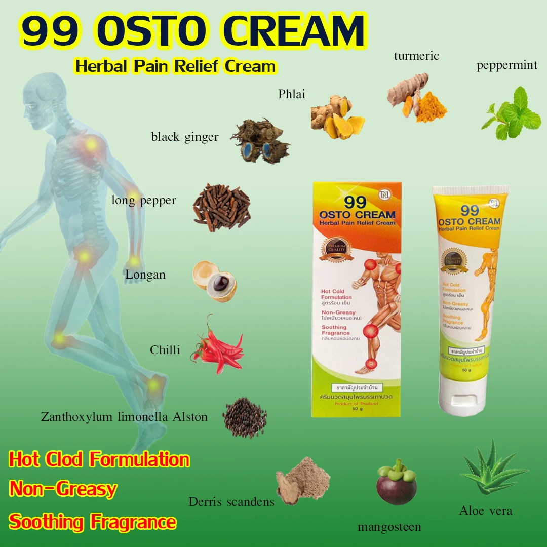 Muscles Pain Shoulder Pain Neck Pain Use 99 Osto Cream Deep Absorbs ...