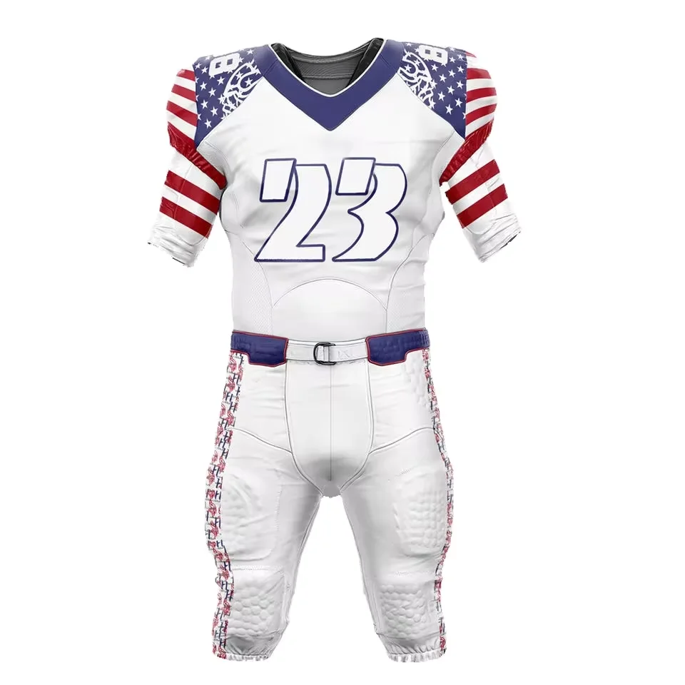 Custom Teams Name Logos Uniforms Customized American Football ...