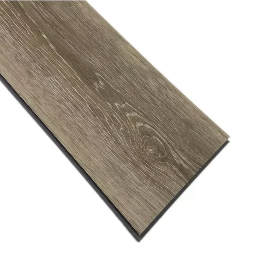 Dark Oak Wood Color Plank Flooring Vinyl Spc Flooring 4mm 5mm - Buy ...