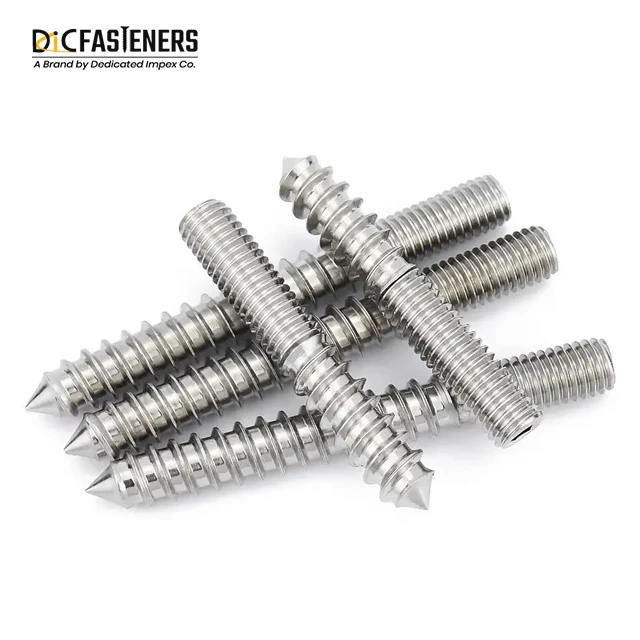 Double End Threaded M6, M8, M10 Hanger Bolts| Alibaba.com