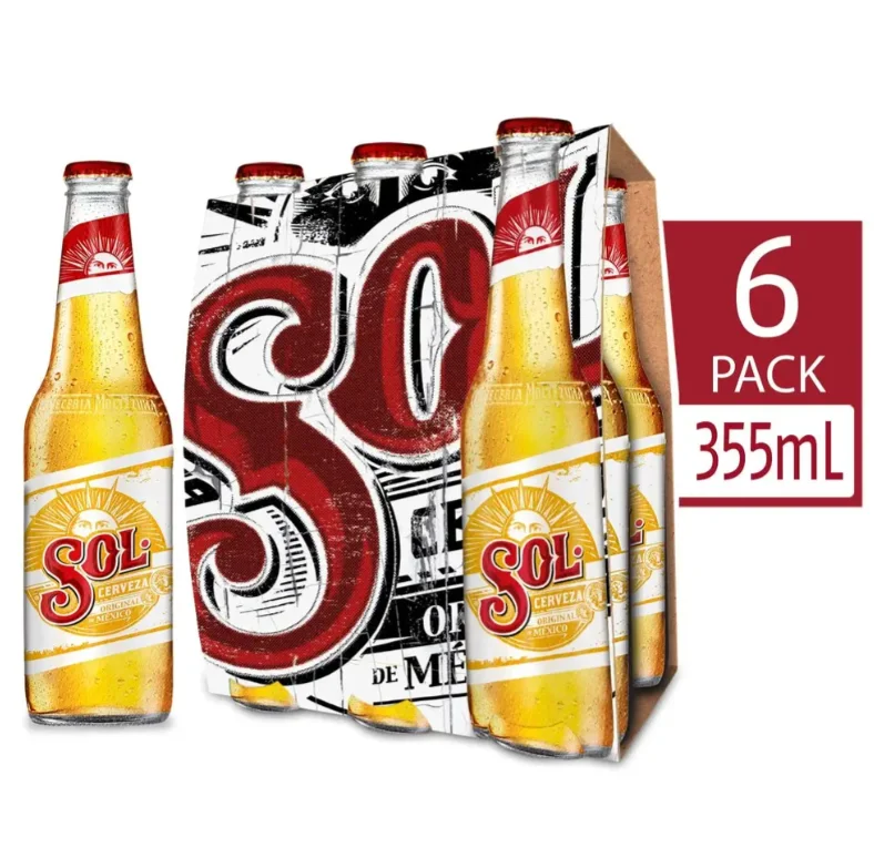 Fresh Production Sol Beer 330ml / 355ml Available For Export To Germany ...