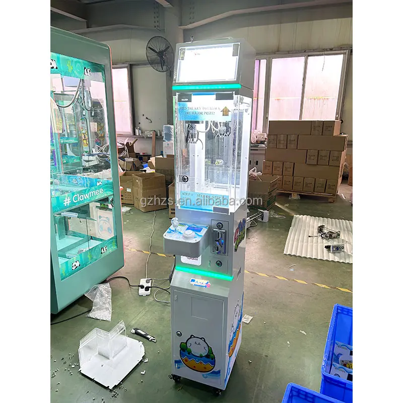 USA Mini Plush Toy Claw Crane Machine - Fun & Customizable