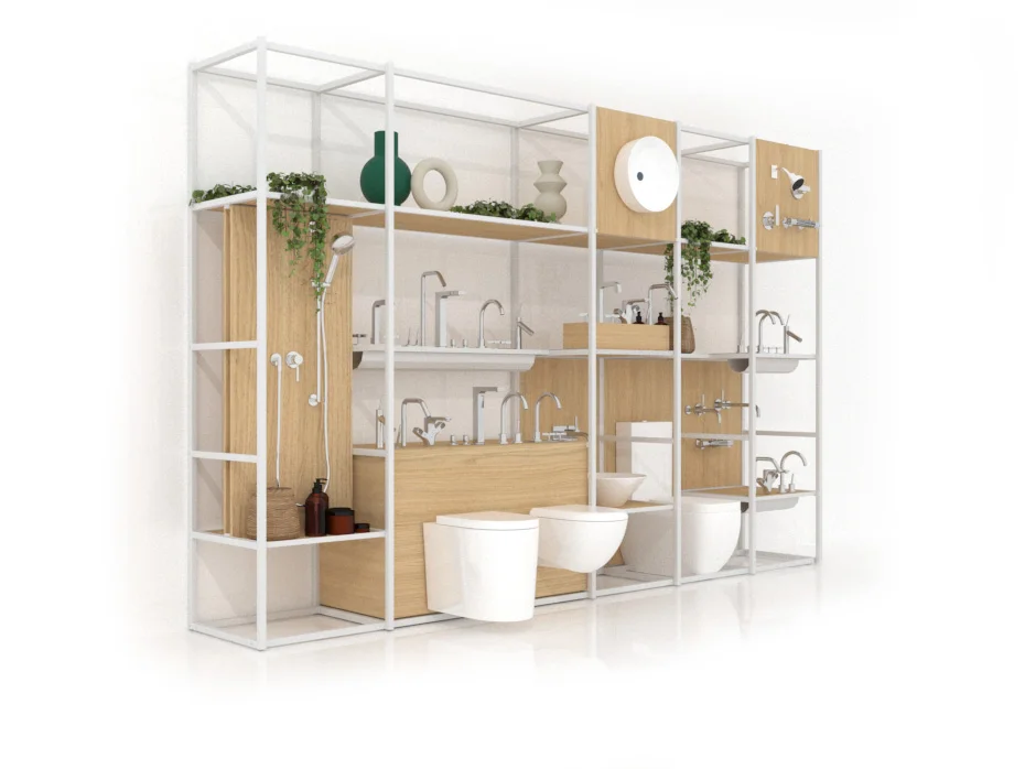 Insca Display For Toilets And Bathroom Faucets Composition 178,Tile ...