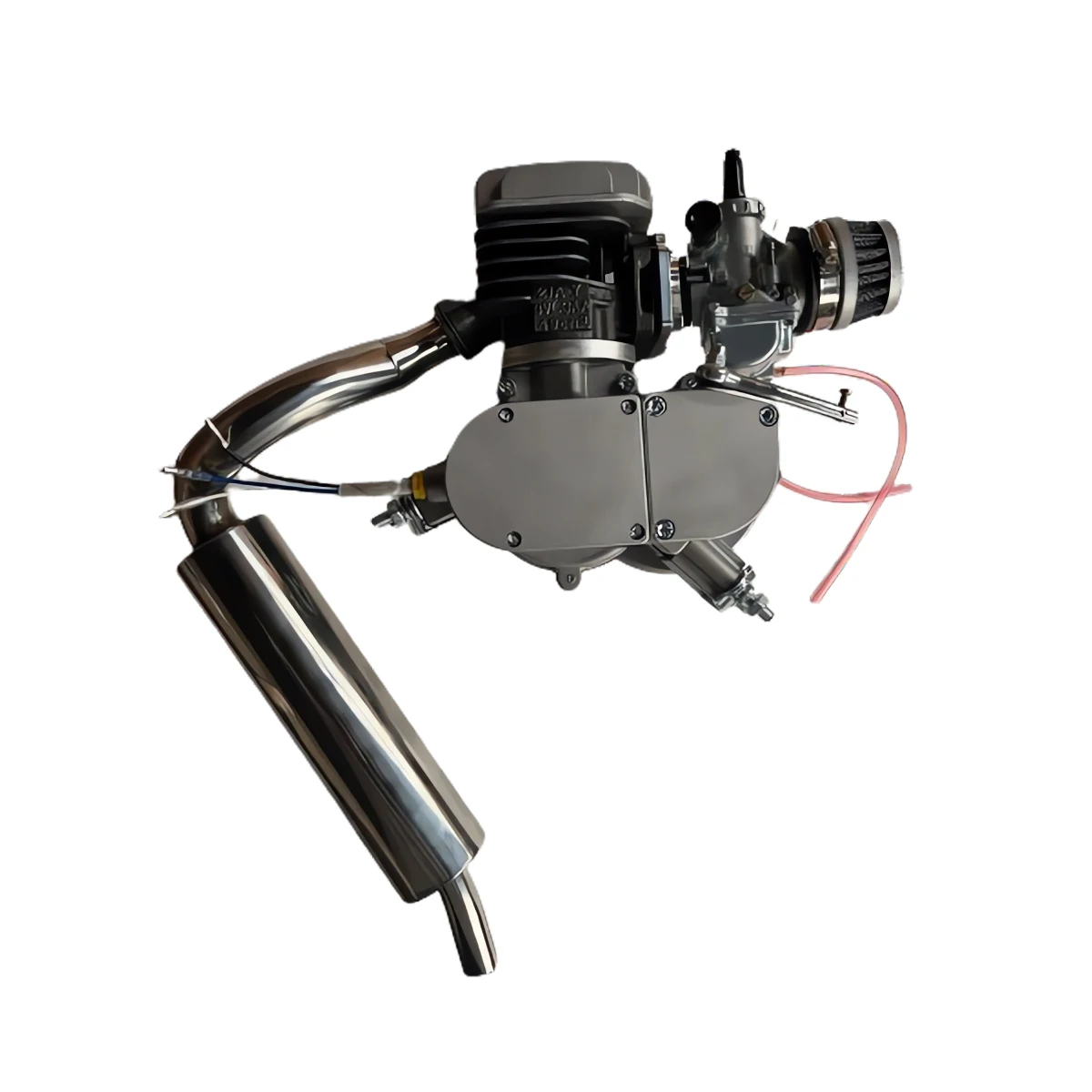 2 Stroke 80CC Petrol Engine Motorized Bicycle Motorcycle Conversion ...