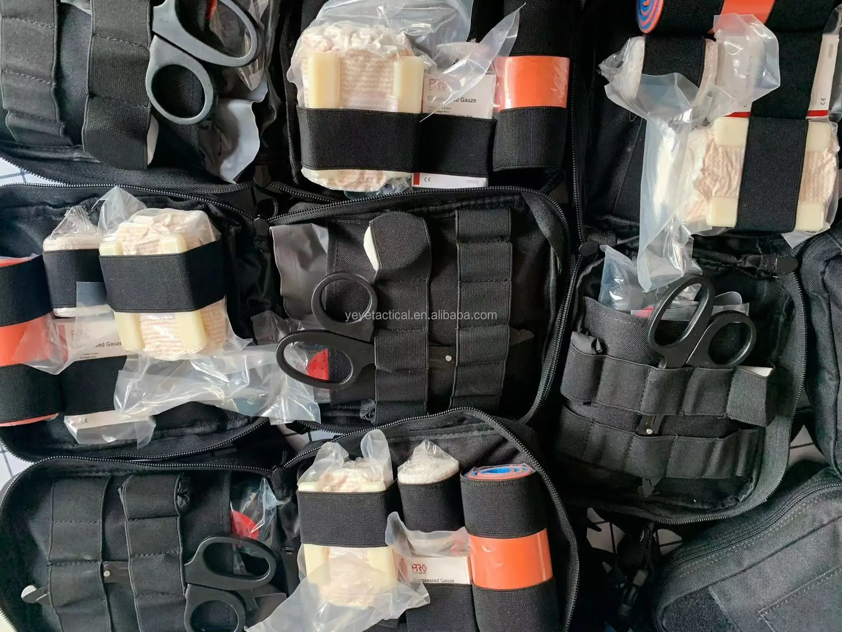 Combat Gunshot Medical Molle Utility Ifak Kit Medical Edc Trauma First ...