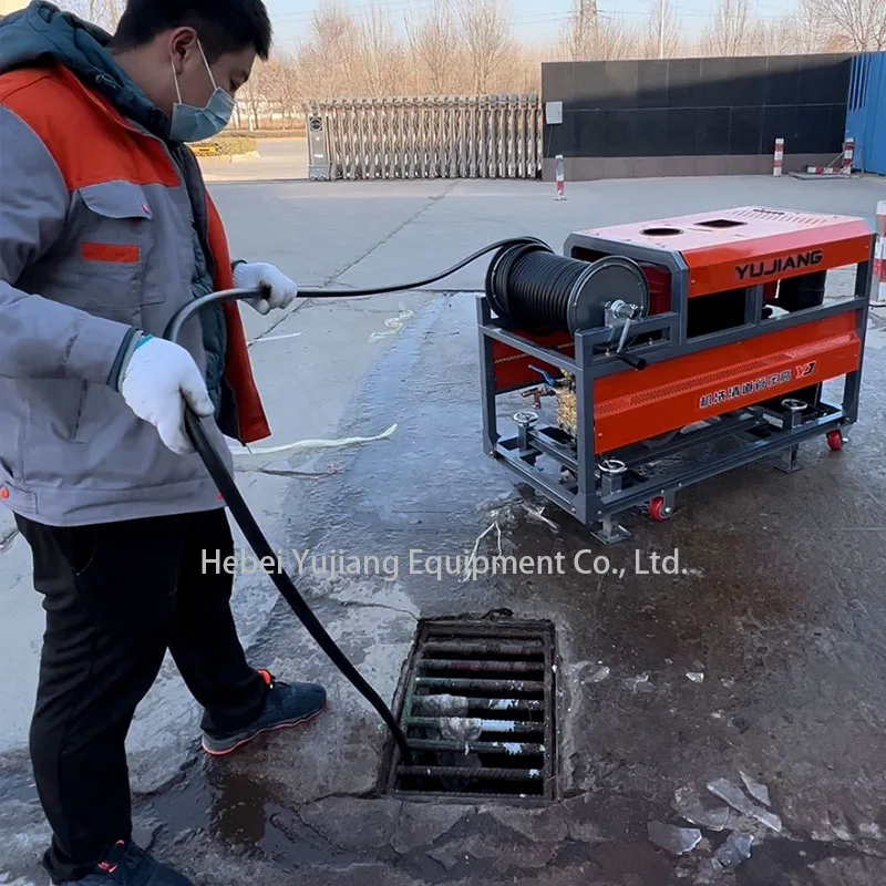 High Pressure Sewer Cleaning Machine,Sewer Spraying Machine,110hp-200bar-160lpm600bar - Buy High ...
