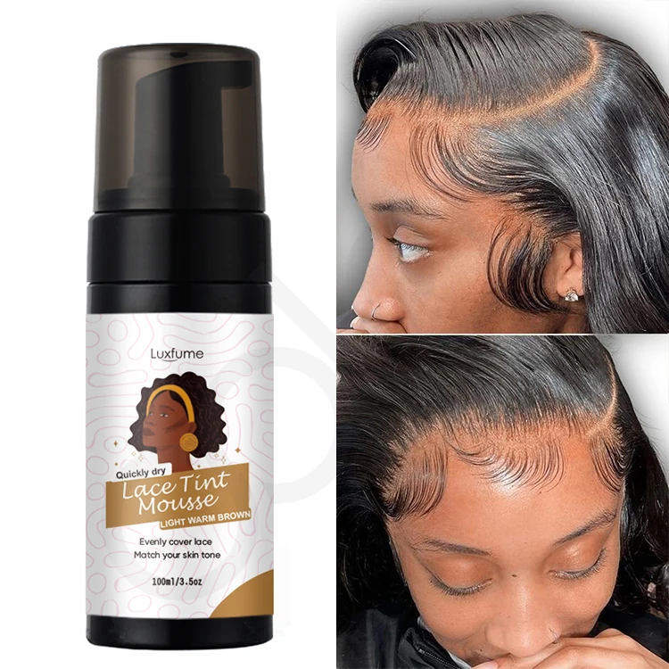 ODM Wholesale Tint Mousse Lace Wig and Frontal Styling