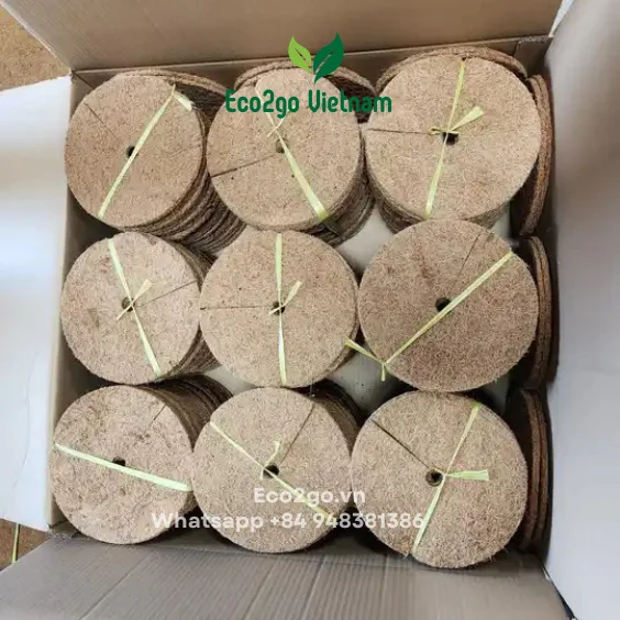 Natural Coconut Coir Mulch Mat/mulching Mat/ Mulch Ground Cover By ...