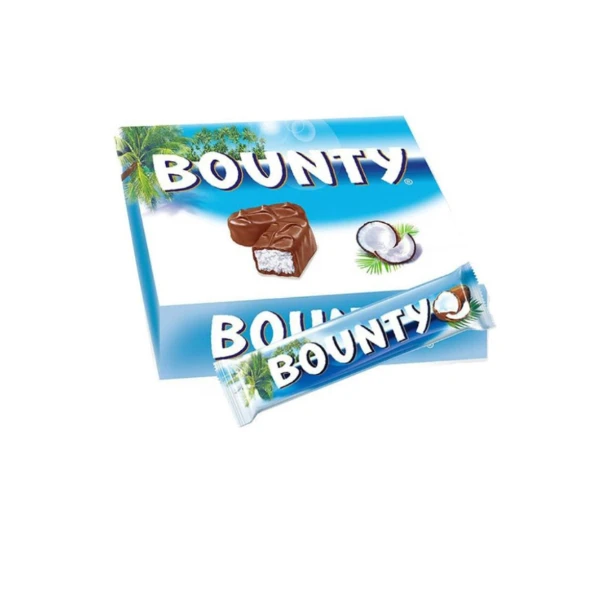 Bounty Coconut Milk Chocolate Bars Bulk Box 24 Bars Of 57g - Buy ...