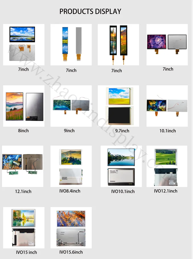 7 Inch Tft Screen 1024x600 Tft Lcd Display Capacitive Touch Screen ...