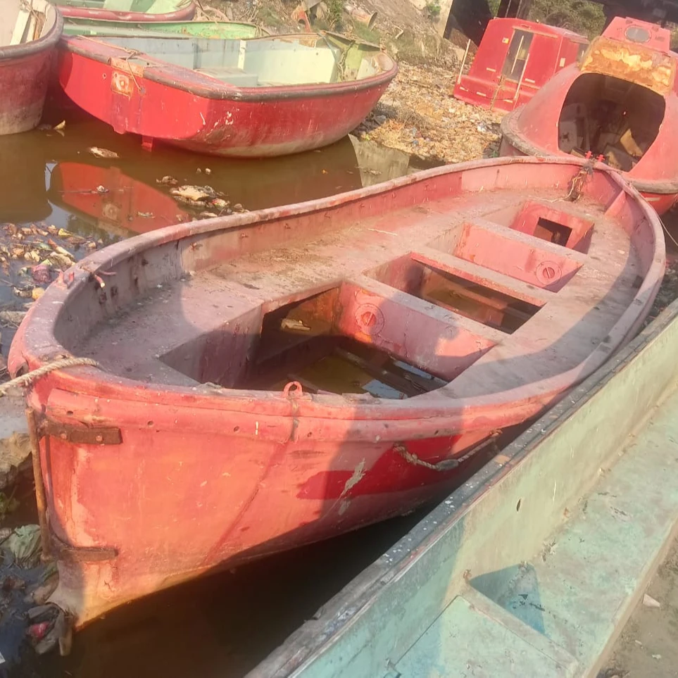 Fiber Hull Open Type Lifeboat Collected from Ship With Engine or ...