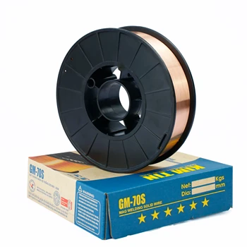 Hot Sale C02 Mig Mag Soldering Wire 0.8mm 15kg Plastic Metal Spool Copper Coated Welding Wire ...