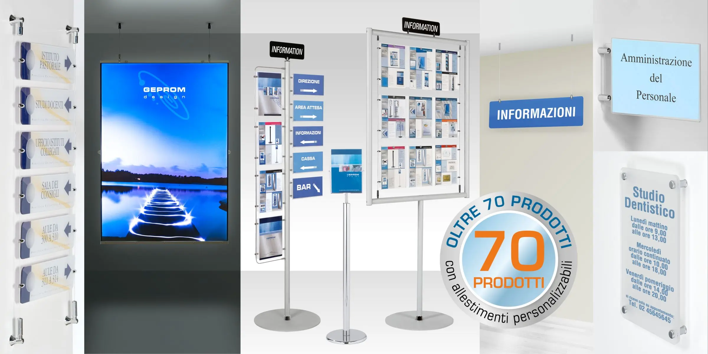Monitor Holder Column Display Stand Expo Video 120 35 Composed By A ...
