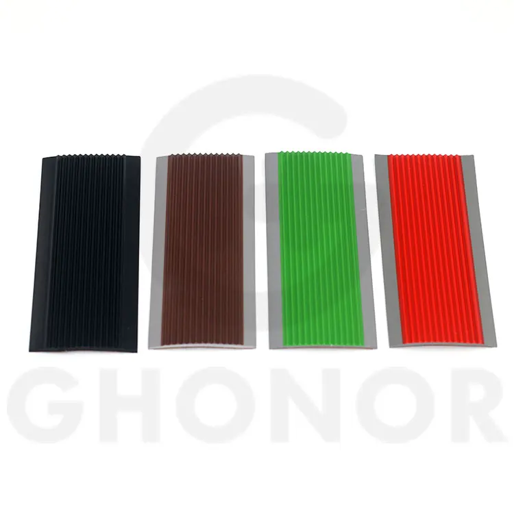L Shape Plastic Rounded PVC Stair Edge Nosing - Antislip